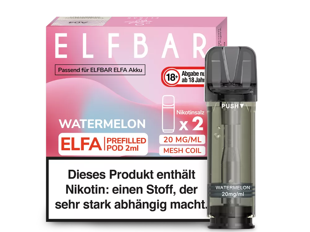 Elfbar Elfa Pods Günstig Kaufen 187 Vapes